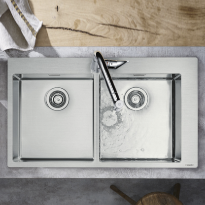 Hansgrohe Fregadero 2 Bocas de Empotrar - Baccessory
